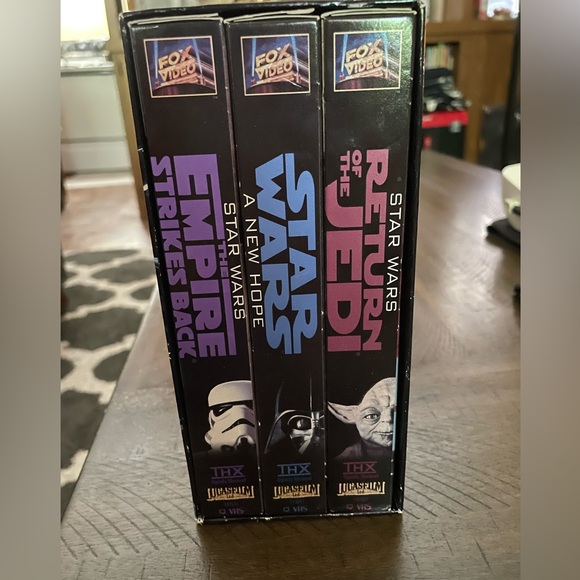 Star Wars | Cameras, Photo & Video | Star Wars Trilogy 995 Vhs Set ...
